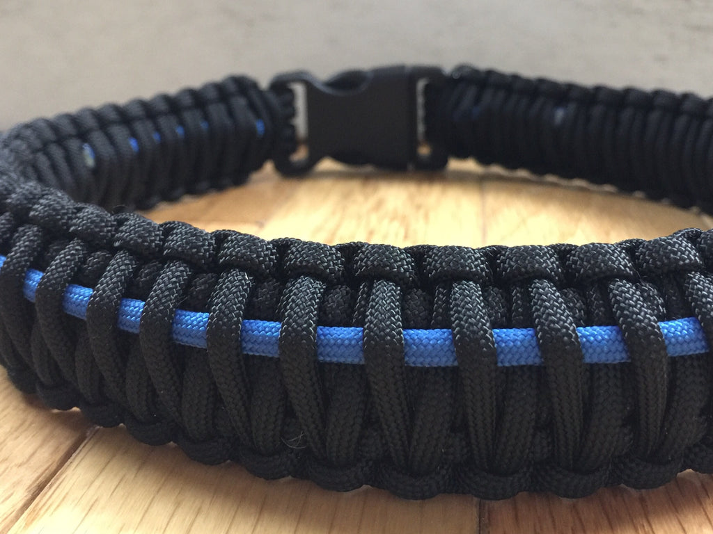 Thin Blue Line, K9, Police, Law Enforcement Dog Collars – Marilyn Moo ...